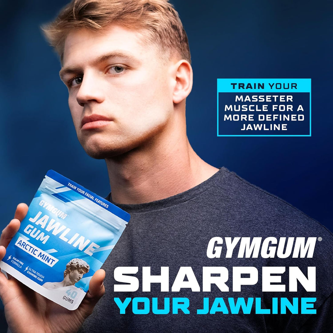 World's #1 Pre-Workout Gum | Caffeine Chewing Gum | Energy Gum – GYMGUM