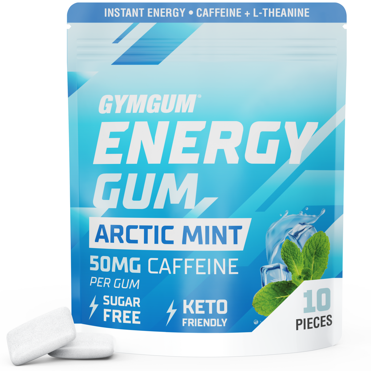 World's #1 Pre-Workout Gum | Caffeine Chewing Gum | Energy Gum – GYMGUM