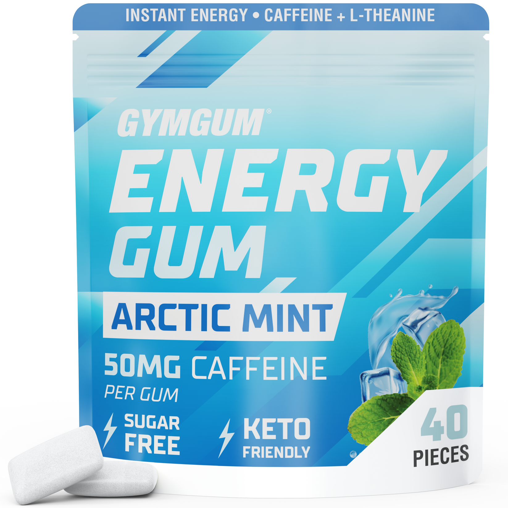 World's #1 Pre-Workout Gum | Caffeine Chewing Gum | Energy Gum – GYMGUM