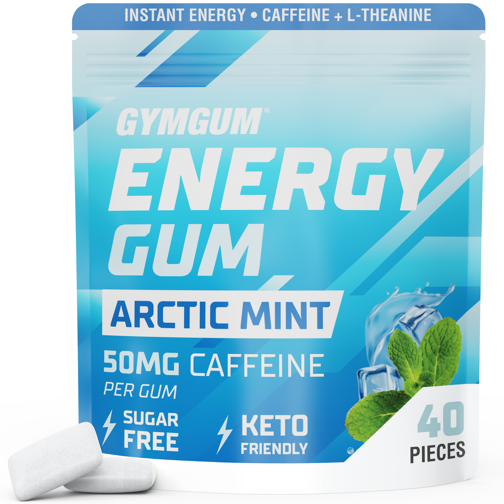 World's #1 Pre-Workout Gum | Caffeine Chewing Gum | Energy Gum – GYMGUM